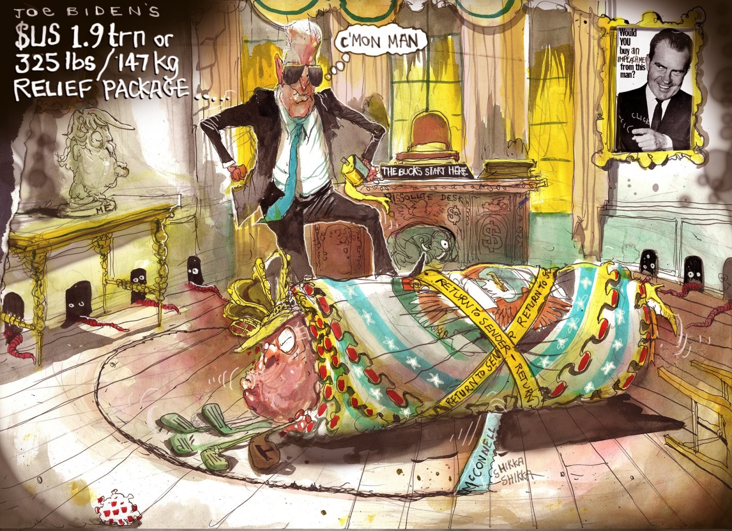 David Rowe cartoons