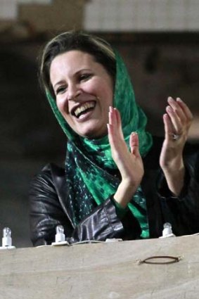 Gaddafi's daughter gives birth to girl