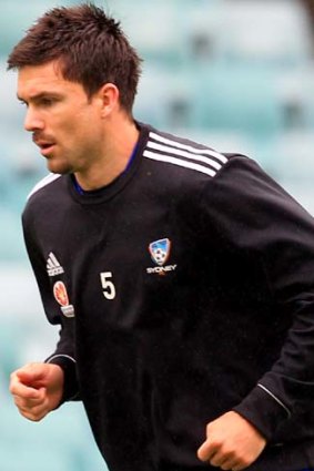 Beauchamp has his celebrations ready, all he needs is a goal