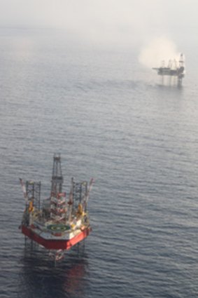 Drill operation more than halfway at oil spill site