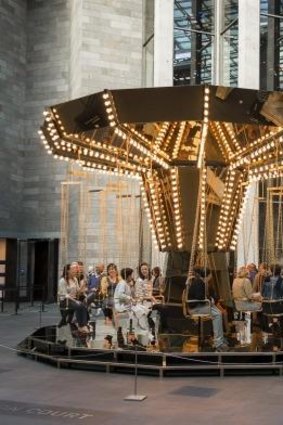 Visual arts review: ritzy carousel offers no cheap thrills