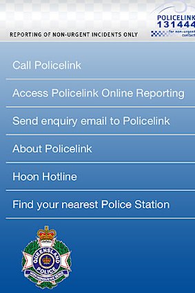 You're clicked: police launch crime-reporting app