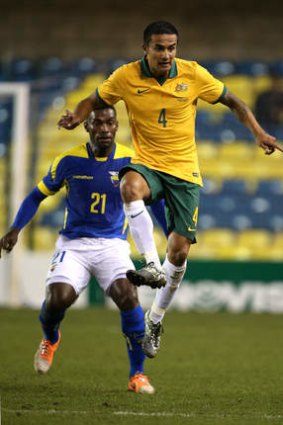 Tim Cahill becomes the Socceroos greatest goalscorer