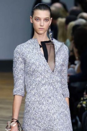 Young Australian models strut their stuff in Paris