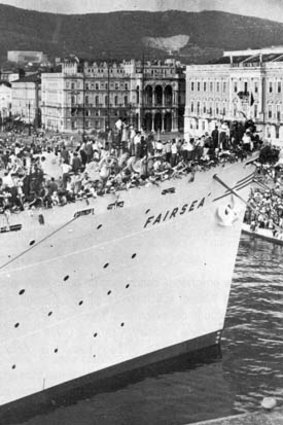 A tragic history that brought thousands of Triestini to Australia