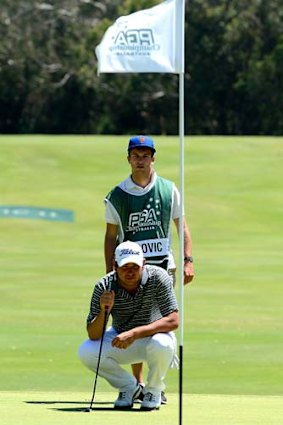 Popovic keeps lead at Australian PGA