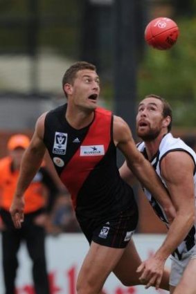 Essendon ruckman Tom Bellchambers is playing for finals spot, says ...
