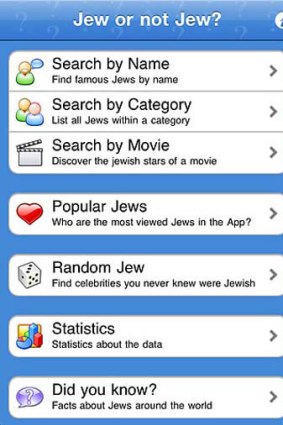 Apple yanks Jew or not Jew app