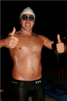 Scanlon's drive to swim the channel