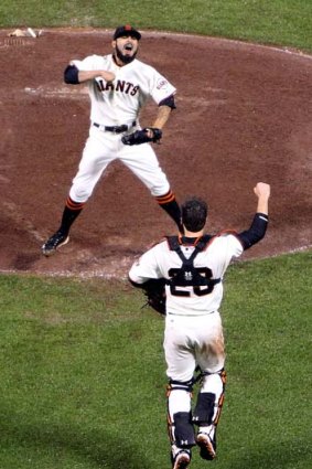 Giants oust Cardinals, reach World Series