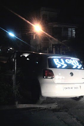 The 'bad driver' LED display