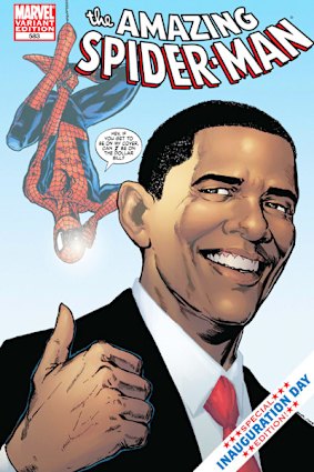 President's comic role