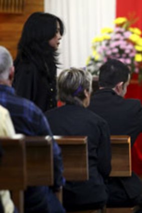 Joan Ryther's husband pays tribute at Woodridge funeral