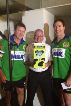 It's back: Raiders Lime milk