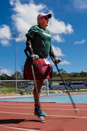 Paralympic great Michael Milton adds a third world record to his resume