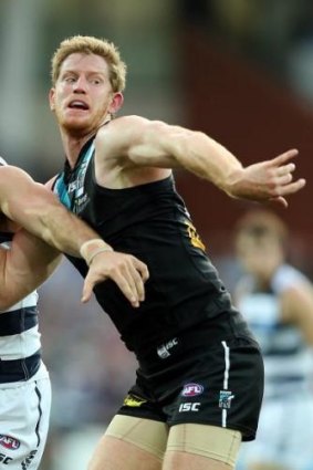 We're not AFL benchmark, says Port ruckman
