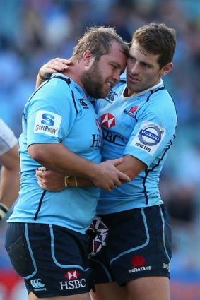 Waratahs prop Benn Robinson up front about forwards battle with ...