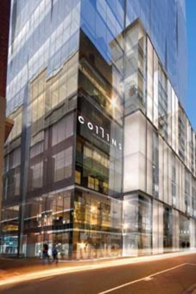 In with the old and in with the new as architect faces Collins Street ...
