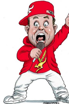 Joyce tackles turbulence with a rapper's cool