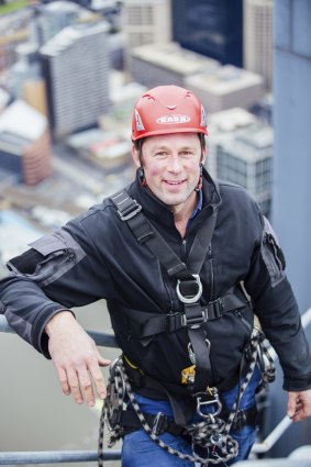 The inside job: abseiling specialist
