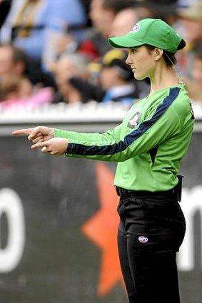 First woman to umpire at AFL grand final