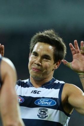 Mathew Stokes weeks away from Cats AFL return