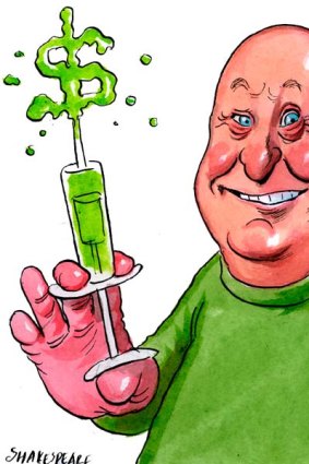 Sharp end of the pay scale despite losses