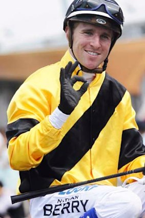 Jockey Nathan Berry is confident of success on Magic Millions favourite ...