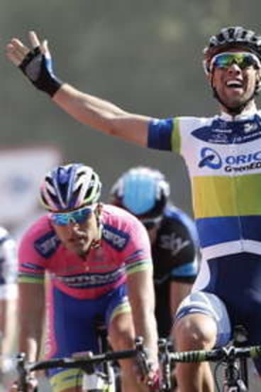 Cyclist Michael Matthews boasts massive talent as well as 'bling'