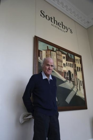 Australian artist Robert Dickerson still painting at age 90