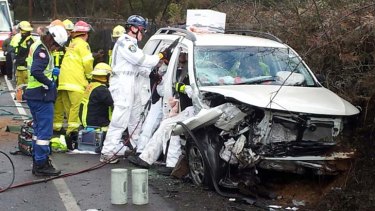 Highway reopens after Blue Mountains crash
