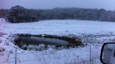 Weather set to turn wild in Sydney as snow falls across NSW