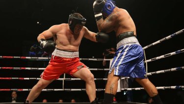 Paul Gallen, Sam Thaiday beat Liam Messam, Ben Tameifuna in charity bouts
