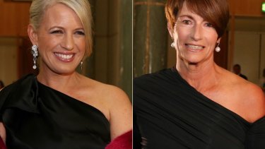 Midwinter Ball: Margie Abbott and Chloe Bryce's fashion collision