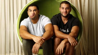 Two of us: Theo and Nathan Saidden