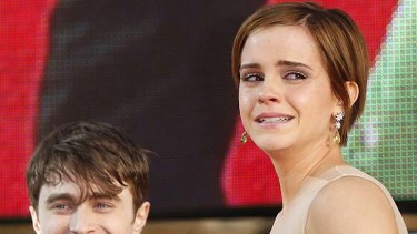 Tears flow as stars mark the end of Harry Potter