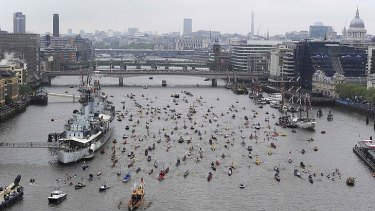 Rain on the Queen's parade won't dampen this royal party