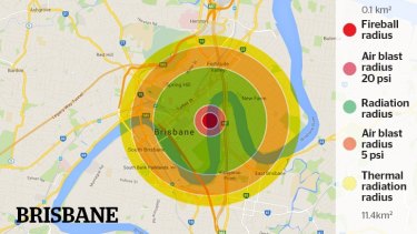 What if the Hiroshima bomb was dropped on Sydney or Melbourne?