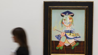 Picasso portrait of daughter for sale
