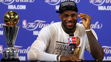 How LeBron James turned a curse into a blessing