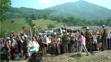 Failure to prevent the massacre at Srebrenica weighs heavily on West