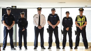 Dark blue hue a police winner