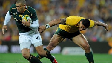 Wallabies Test brings Springboks' Bryan Habana both pain and satisfaction