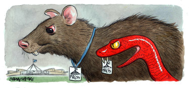 Letting the rats in the ranks of the Fourth Estate