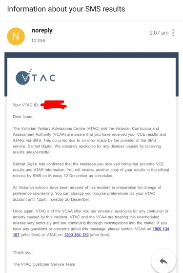 VCE 2016: 2075 Year 12 students get ATAR results days early