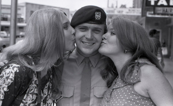 From the Archives, 1969: Normie Rowe heads for Vietnam