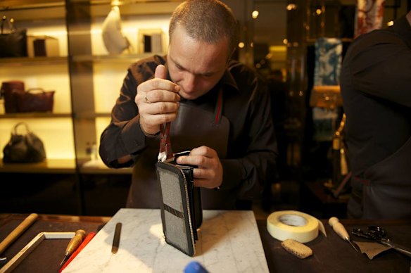 Gucci artisans at Chadstone
