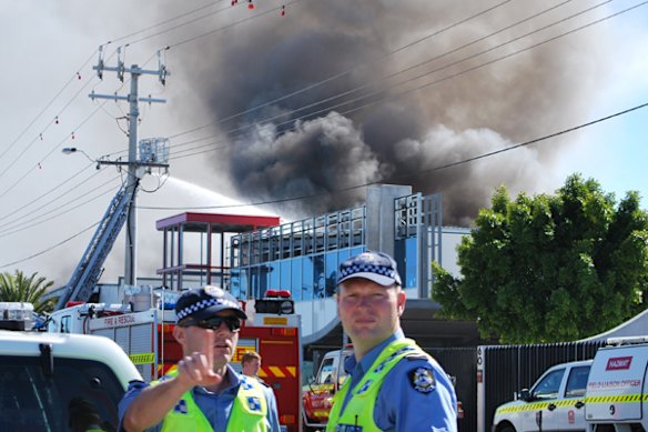 Osborne Park factory fire
