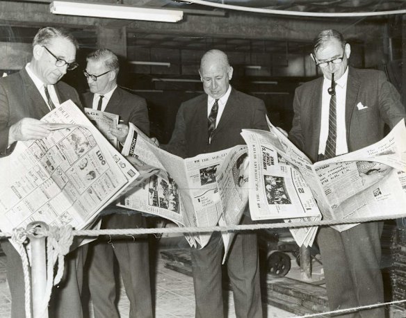 A look back at the The Age daily broadsheet