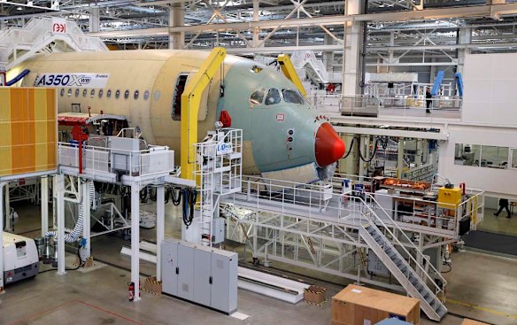 New Airbus A350 makes its first flight